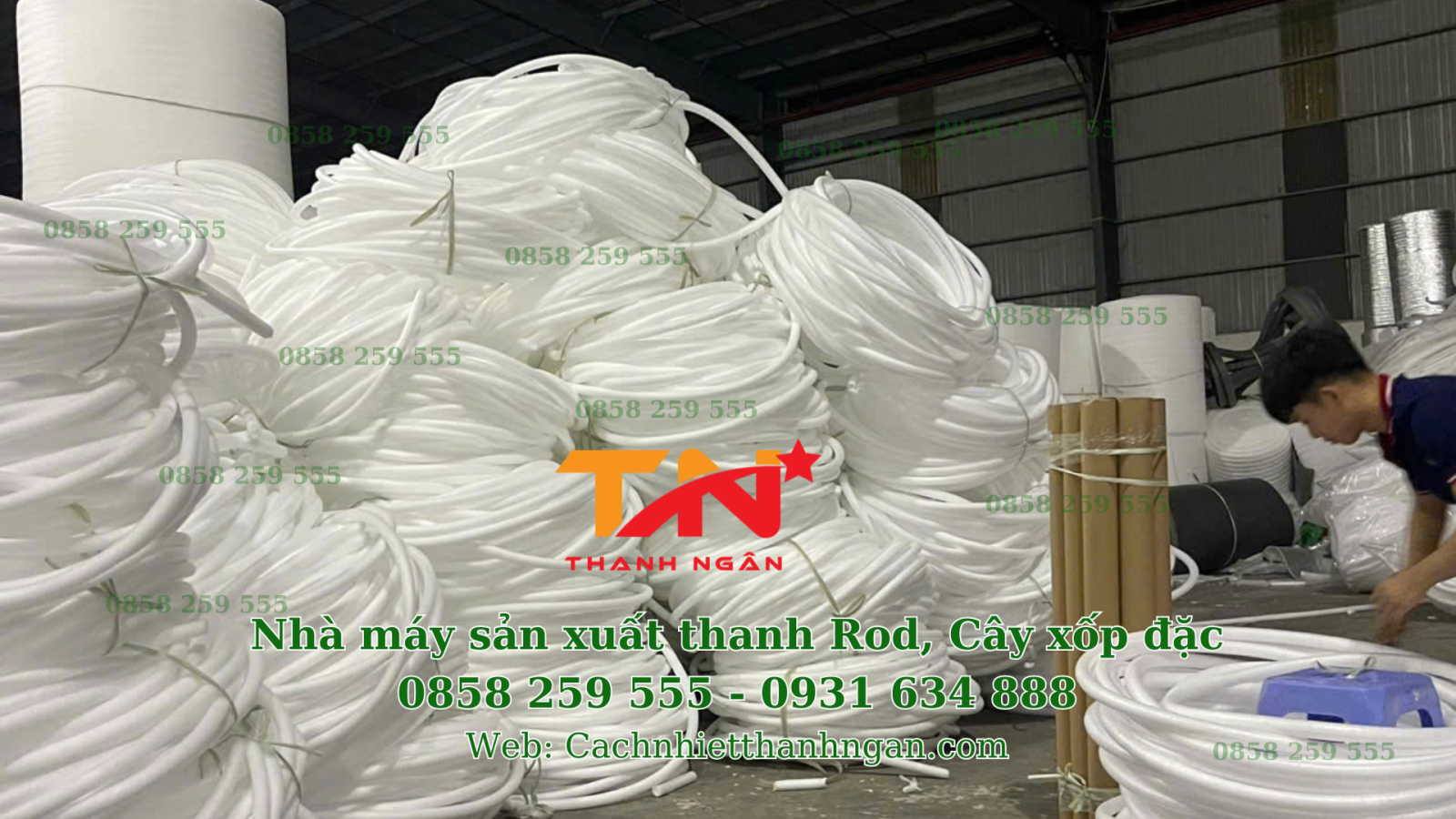 Mua Ống Xốp Đặc Ruột, Thanh Xốp Rod Giá Rẻ Ở Đâu ? - 0858 259 555